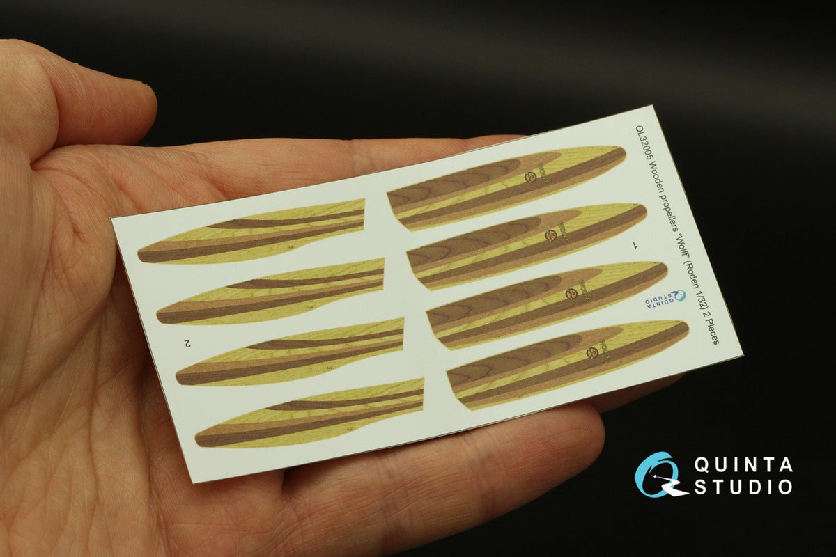 1/32 Quinta Studio Wolff Propeller Decals (Roden) QL-32005 – HobbyNut ...