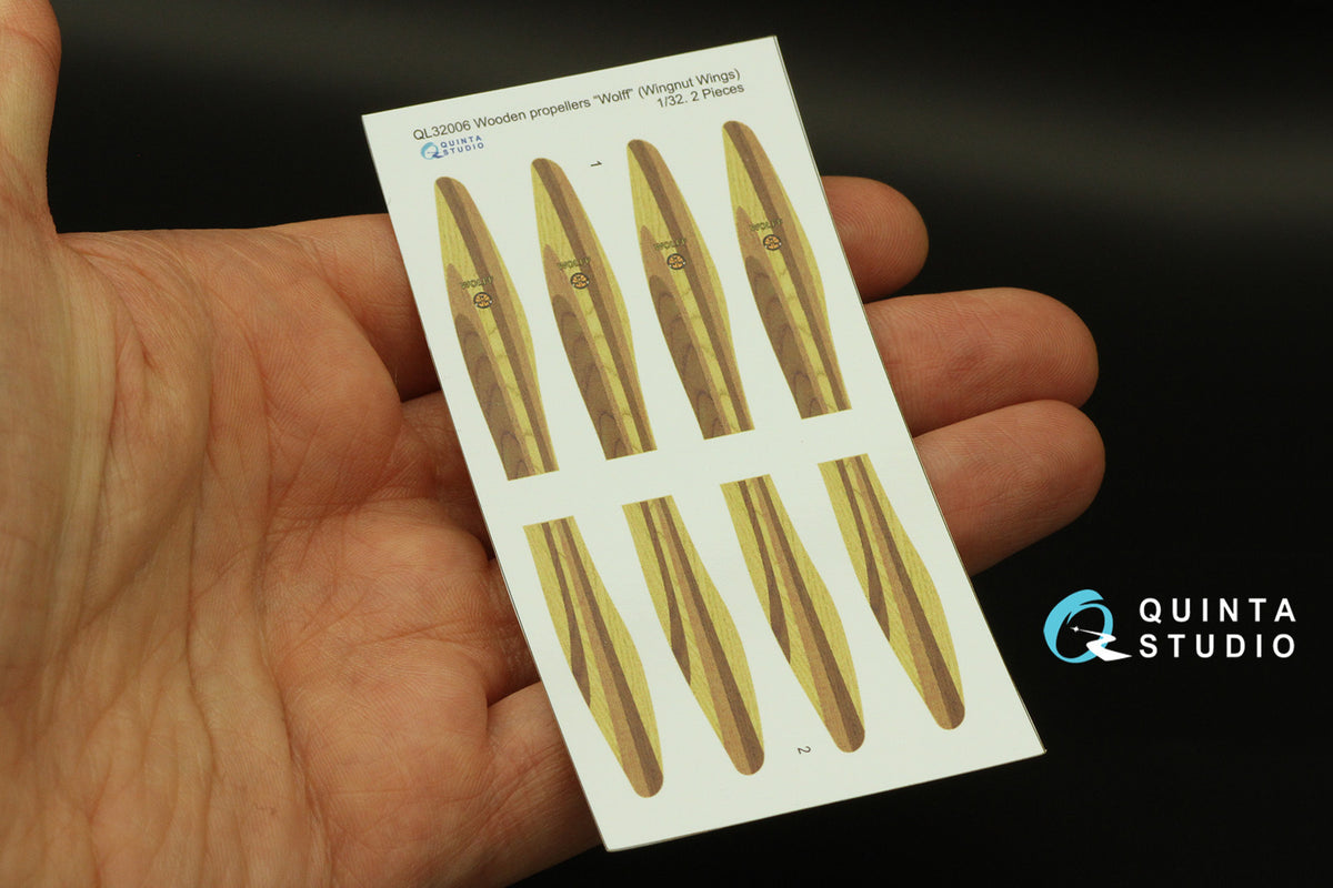 1/32 Quinta Studio Wolff Propeller Decals (WNW) QL-32006 – HobbyNut Models