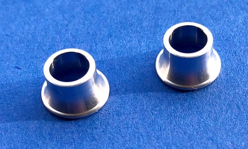 1/24-1/25 Detail Master Velocity Stacks Holley (Spun Aluminum) (2ea) 3 ...