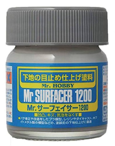 Gunze MR. Hobby SF286 Mr Surfacer 1200 Primer Bottle 40ml – HobbyNut Models
