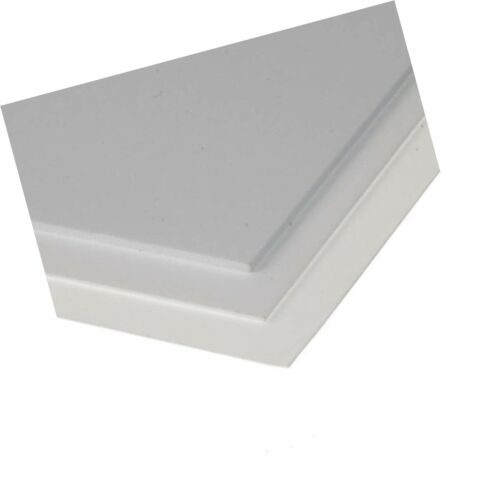 Evergreen WHITE POLYSTYRENE THREE SHEET ASSORTMENT PACK (.010, .020 ...